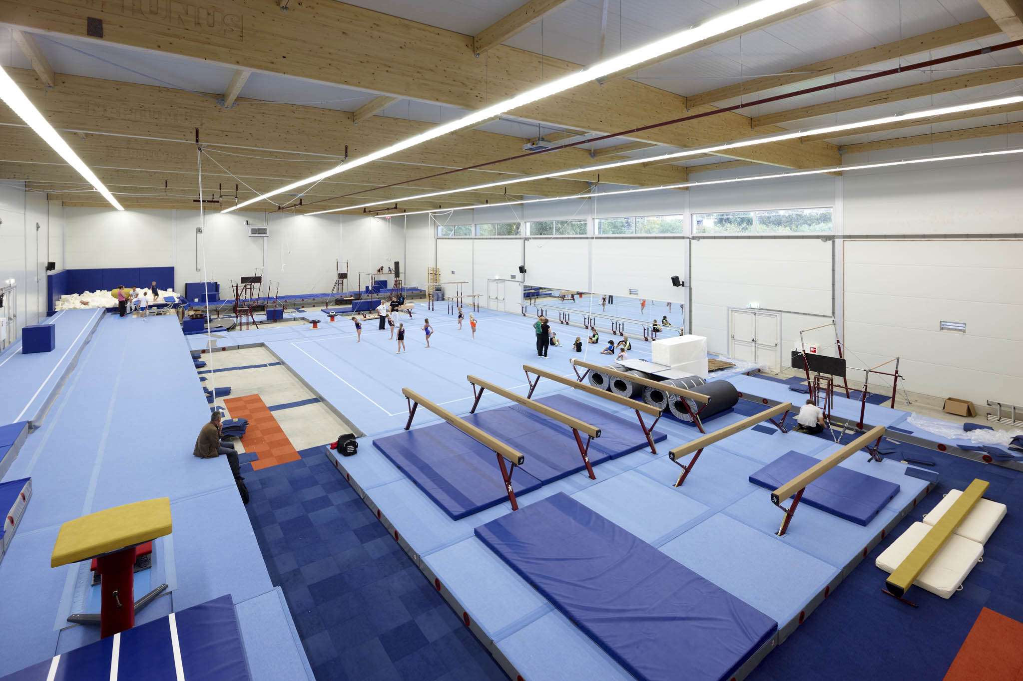Den Haag heeft meest duurzame, tijdelijke turnhal | Neptunus